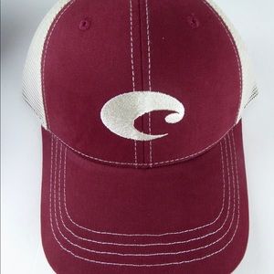 Costa | Accessories | Costa Mesh Back Structured Trucker Hat Cap Nwt ...